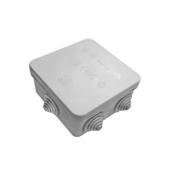 IP55 Weatherproof Grey Small Junction Box Housing 85x85x40mm (UK)
